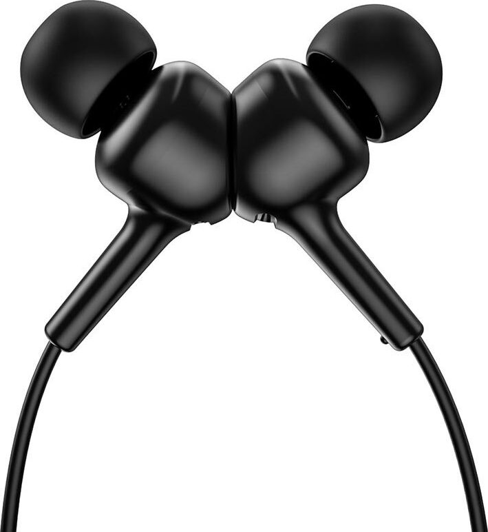 Hoco ES51 In-ear Bluetooth Handsfree Ακουστικά με Αντοχή στον Ιδρώτα Χρώμα: Μαύρο - Mobi4All